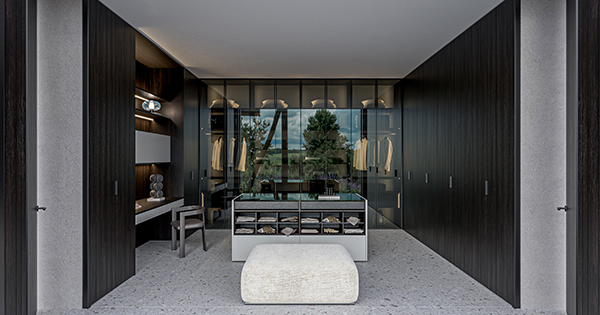 Walk-in Closet | Ý tưởng thiết kế phòng thay đồ | Trường Thắng